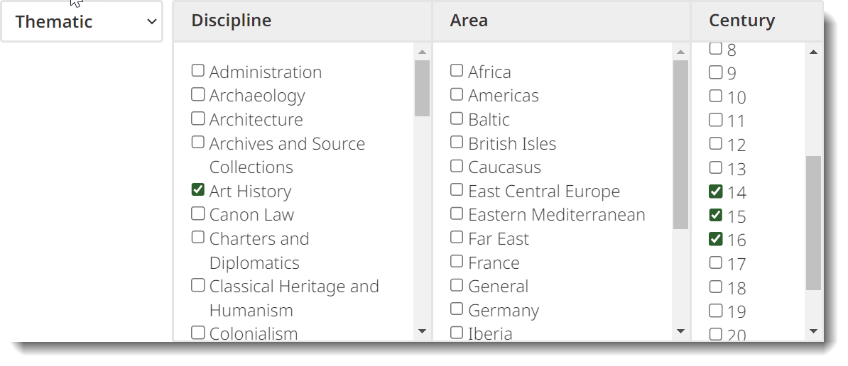 Brepolis Bibliographies – new interface (beta) | About Brepolis