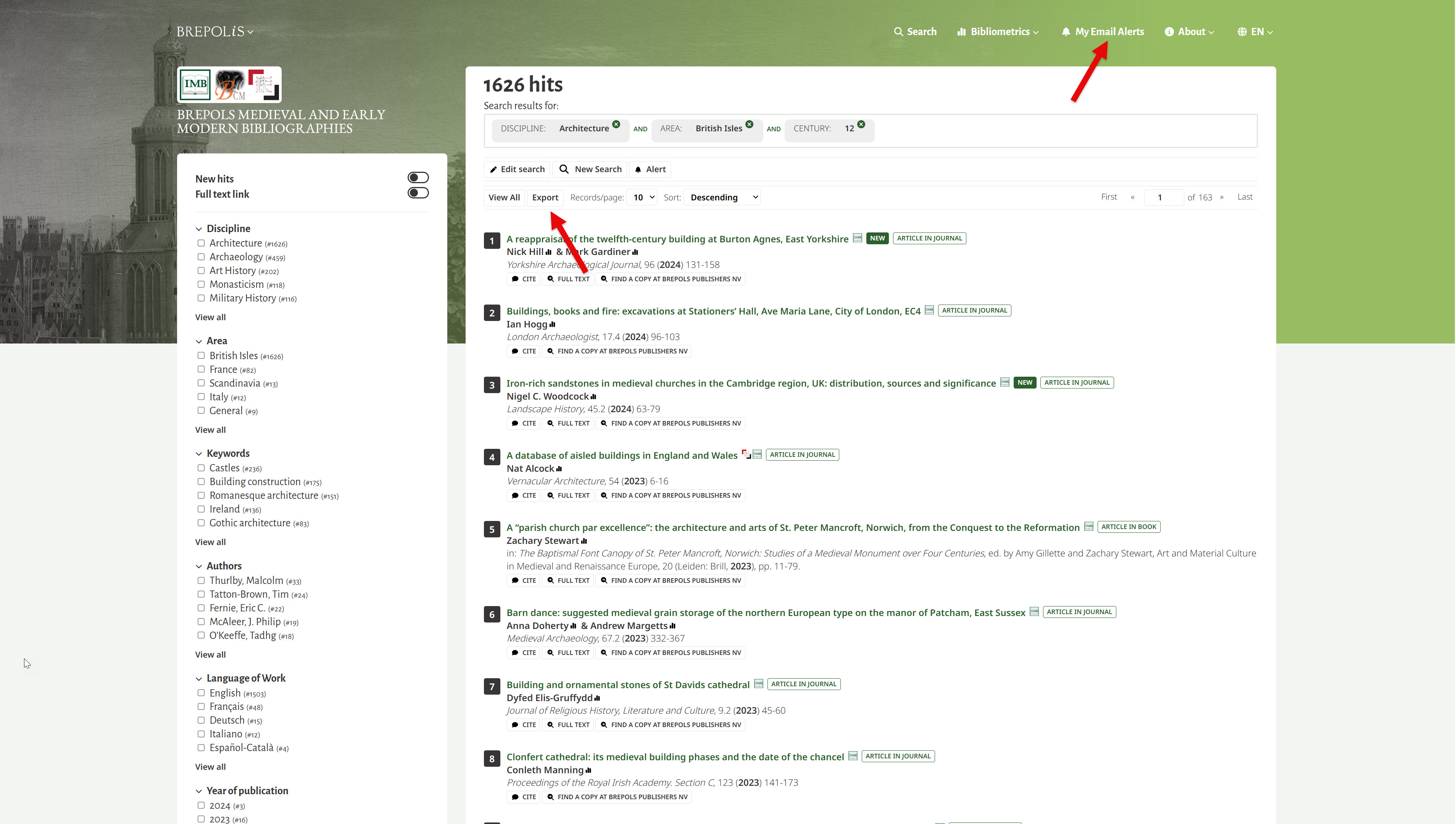 Brepolis’ bibliographies have been updated | About Brepolis